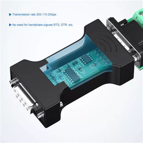 Rs232 To Rs485 Rs422 Connector No External Power Supply Converter Passive 17 80 Picclick Au