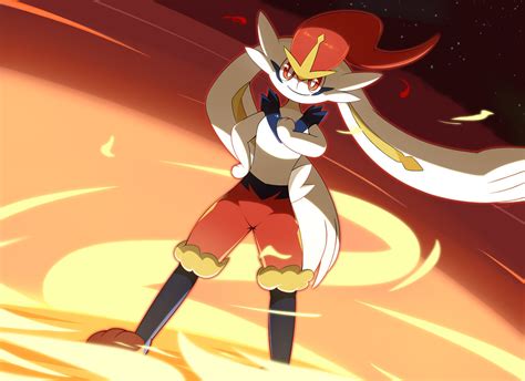 Gigantamax Cinderace By Zymonasyh On Deviantart
