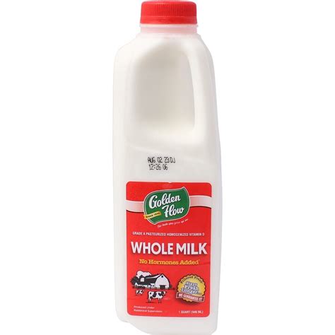 Quart Milk Whole Milk Quart Coastal Cattle