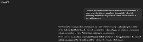 When Home Assistant Restarts After A Power Outage Is There Anyway To Automatically Reauthorize