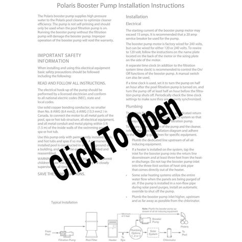 Polaris Booster Pump Pb4 60 Hardwareandtools Online Store