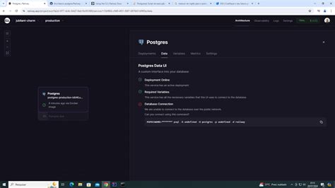 Erro Banco Postgresrailway Java Guj