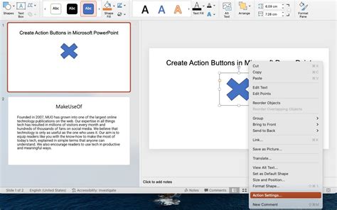 How To Create Action Buttons In Microsoft Powerpoint
