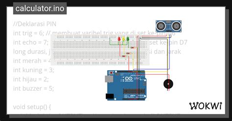Sensor Parkir V1 Copy Wokwi Esp32 Stm32 Arduino Simulator
