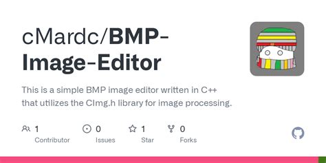 Github Cmardcbmp Image Editor This Is A Simple Bmp Image Editor Written In C That Utilizes