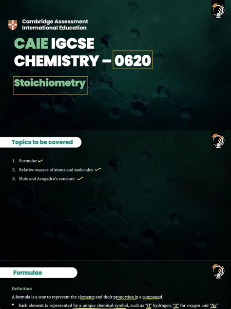Stoichiometry Class Note Pdf