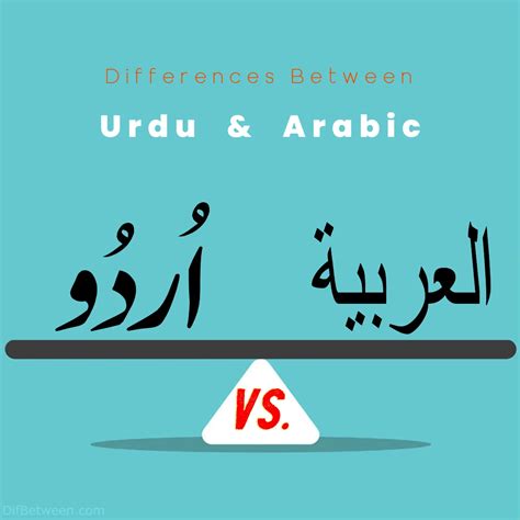 Urdu Vs Arabic Key Differences And Distinctive Features