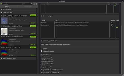 Cannot Install Modulus Plugins On Create 202220 Rc Samples And Examples Nvidia Developer Forums