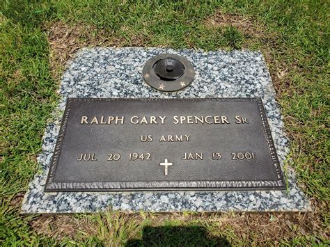 Ralph Gary Spencer Sr 1942 2001 Find A Grave Memorial