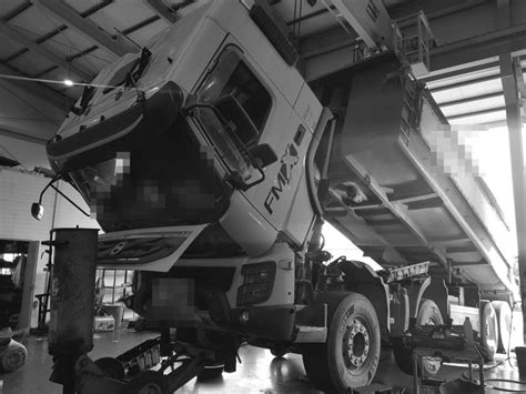 볼보 Fmx 500 덤프 차량 엔진 아이들 기어 교환 수리 네이버 블로그