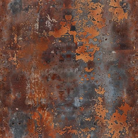 Rusty Metal Texture Premium Ai Generated Image