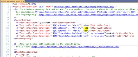 Wpf Full Framework Any Cpu Cant Referencecompile · Issue 49 · Microsoftedgewebview2samples