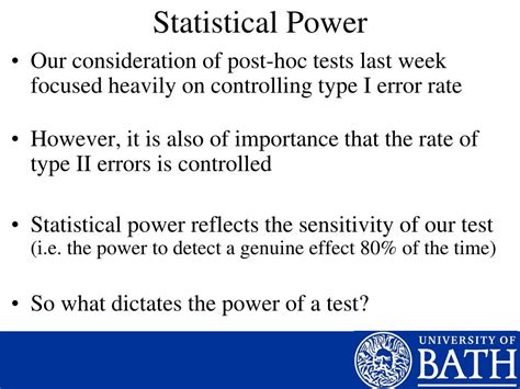 Ppt Statistical Power Sample And Effect Size Powerpoint Presentation Id292019