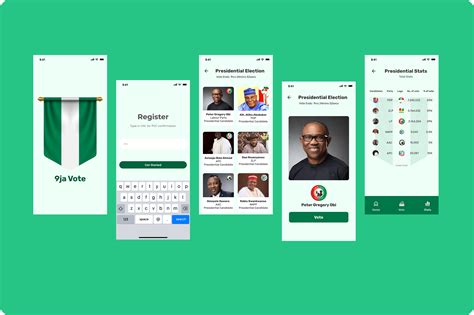 An E Voting App On Behance