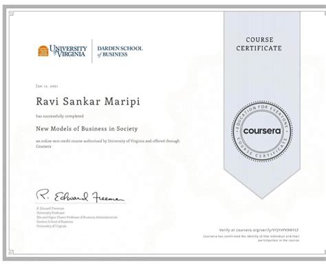 Ravi Sankar Maripi On Linkedin Completed Coursera Course From