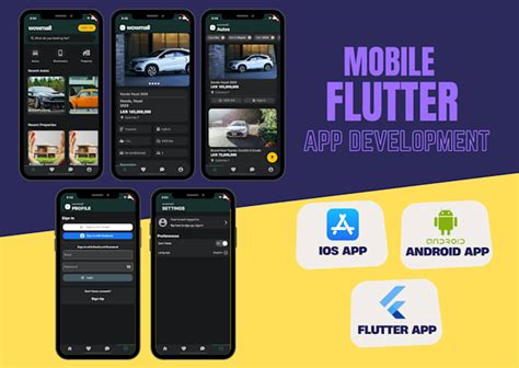 Do Mobile App Development In Flutter For Ios And Android By Infinitiicore Fiverr
