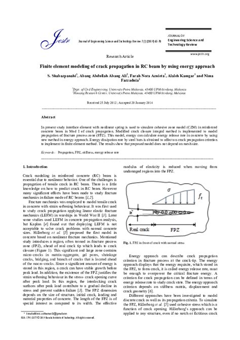 Finite Element Modeling Of The Crack Propagation In Rc Beams By Using Energy Approach