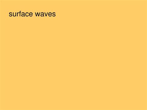 Ppt Shear Wave Velocity Structure Estimation Using Surface Waves Of