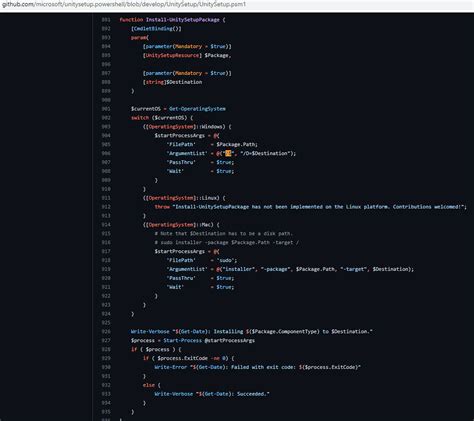 Install Unity With Gitlab Runner Through Powershell Failing With Error Code 2 Unity Engine
