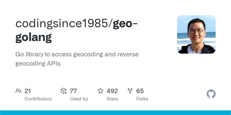 GitHub Codingsince Geo Golang Go Library To Access Geocoding And Reverse Geocoding APIs