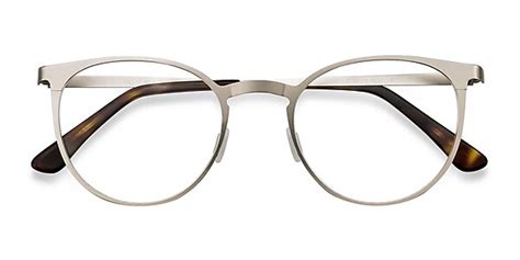 Radius Round Silver Full Rim Eyeglasses Eyebuydirect Canada