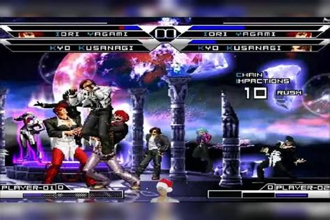 拳皇mugen八神和里草组队双方同样的配置混合双打谁更强1 mugen 双方 配置