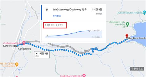 스위스 외시넨호수 여행 가는 법과 비용 외쉬넨제 터보건 네이버 블로그