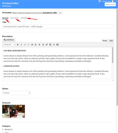 Learnpress Frontend Editor Download Makaz