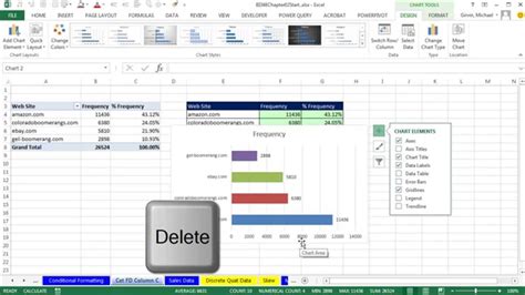 Basic Excel Business Analytics 15 Count Transactions By Web Site