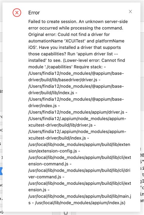 webdriveragent xcode build error support appium discuss