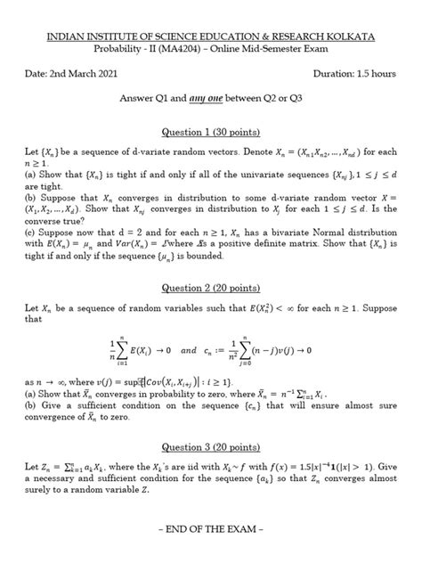 Question Paper Midsem Pdf