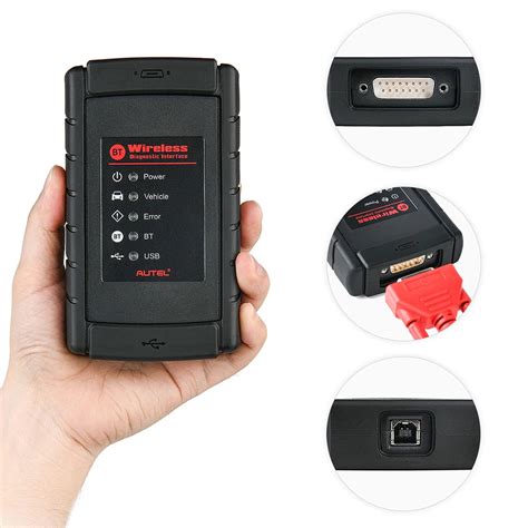 Autel Wireless Diagnostic Interface Vci Communication Adapter Bluetooth For Maxicom Mk908