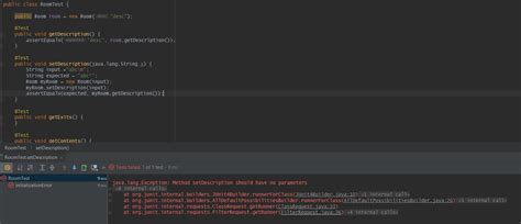 Java Junit Test For Setter Method Stack Overflow