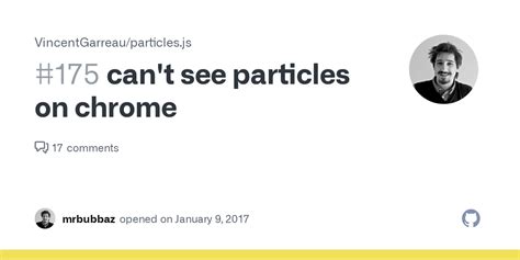 can t see particles on chrome · issue 175 · vincentgarreau particles js · github
