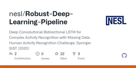 Github Neslrobust Deep Learning Pipeline Deep Convolutional Bidirectional Lstm For Complex