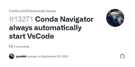 Conda Navigator Always Automatically Start VsCode Issue ContinuumIO Anaconda Issues
