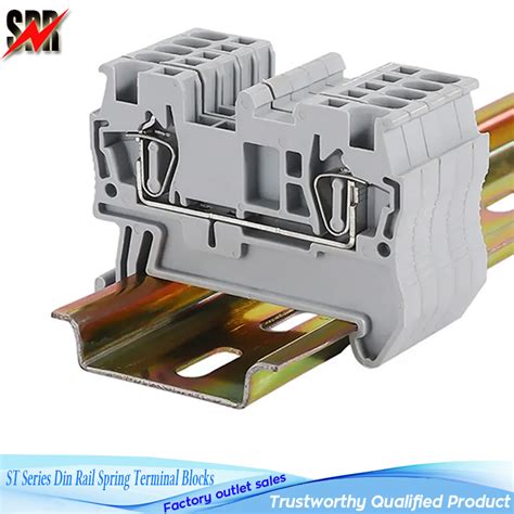 St Series Din Rail Spring Type Terminal Blocks St Series Din Rail Spring Terminal Blocks And
