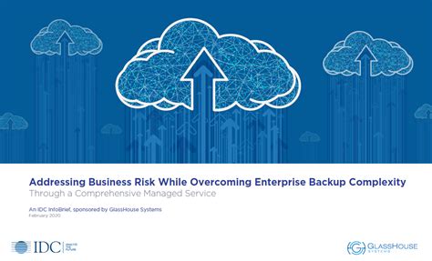 INFOBRIEF Addressing Business Risk While Overcoming Enterprise Backup Complexity