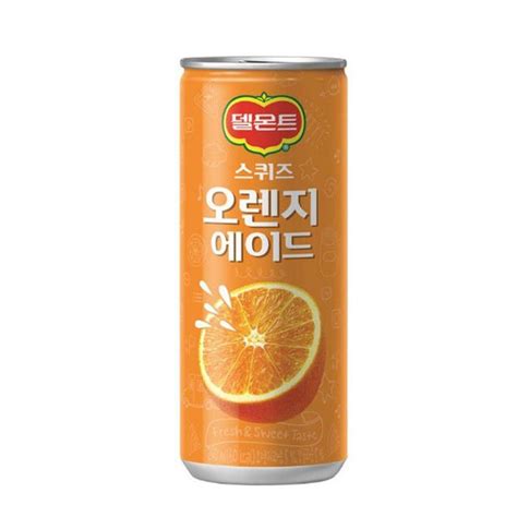 롯데칠성 스퀴즈 델몬트 오렌지 캔 240ml X 30 홈플러스 택배배송