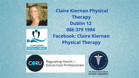 Claire Kiernan Physical Therapy Dublin