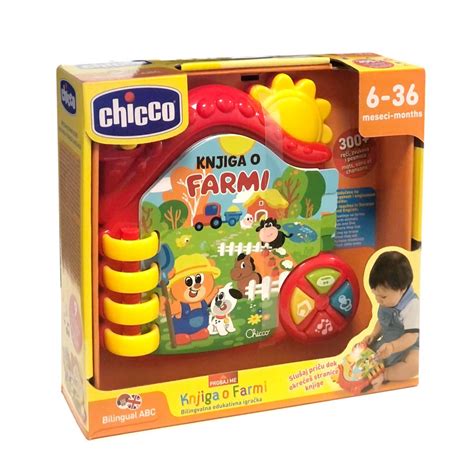 Chicco igračka knjiga o farmi A050769 | Premium Aksa