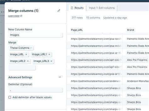 Merge Columns And Remove Duplicates Ask A Question Parabola Support Forum