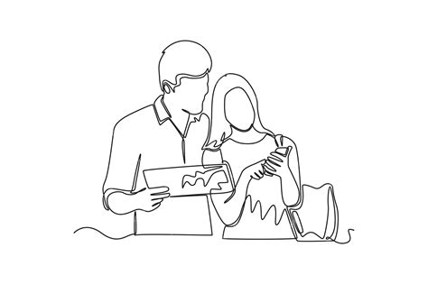 Premium Vector Continuous One Line Drawing Search Web Concept Single Line Draw Design Vector