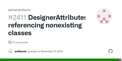Designerattributes Referencing Nonexisting Classes · Issue 2411 · Dotnetwinforms · Github