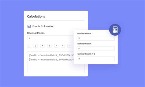 Advanced Calculations Feature For Registration Forms