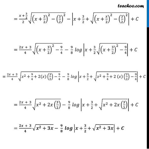 Ex Integrate Root X X Chapter CBSE NCERT Ex Integrate Root X X Chapter CBSE NCERT