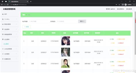 案例260基于spring Boot的火锅店管理系统设计与实现 Csdn博客
