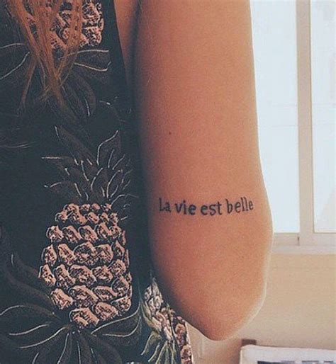 Les Plus Belles Inspirations De Phrases à Se Faire Tatouer Citation