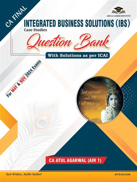 Ca Final Ibs Question Book By Atul Agarwal