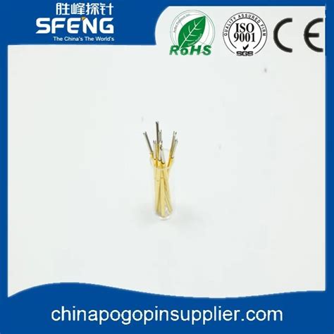Precision Electronic Connector Test Fixture Pins Round Tip Probe Pin
